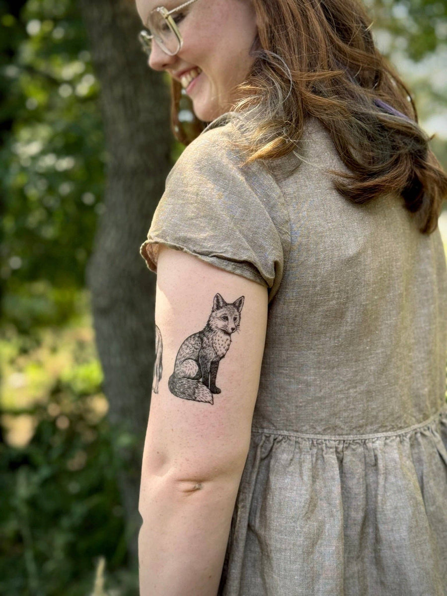 Fox Temporary Tattoo – Vortex Souvenir