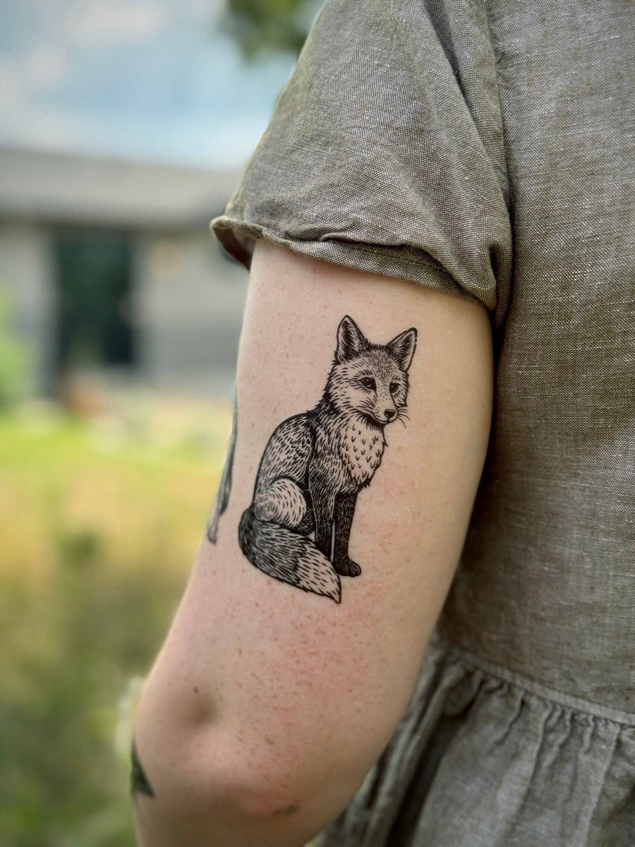 Fox Temporary Tattoo – Vortex Souvenir