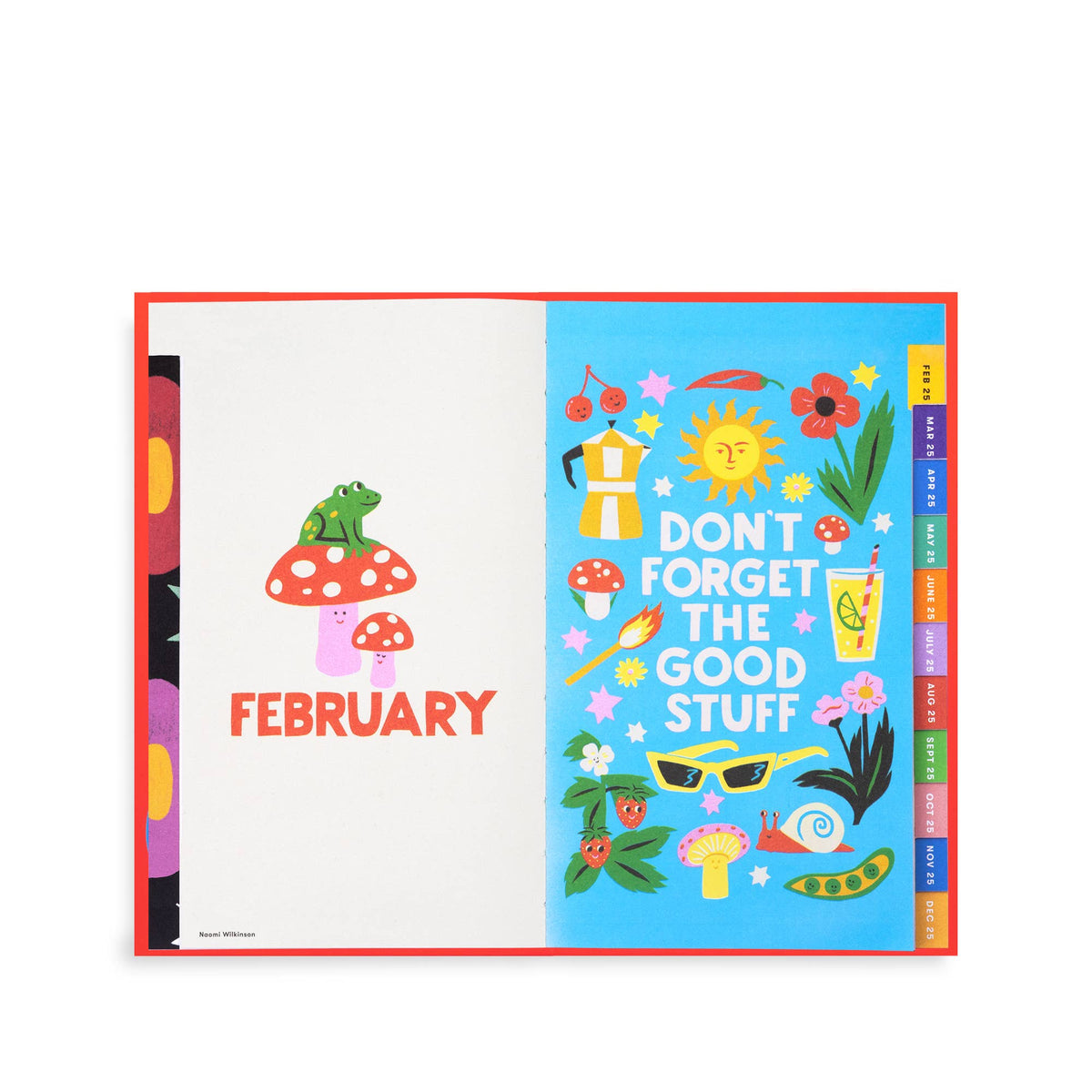 Colorblock 2025 - 12 Month Classic Planner – Vortex Souvenir