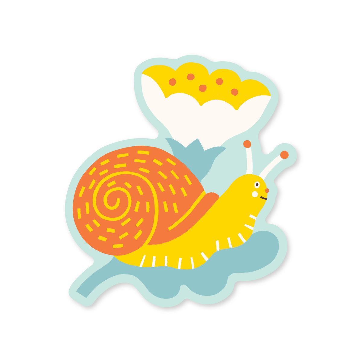 Snail Vinyl Sticker – Vortex Souvenir