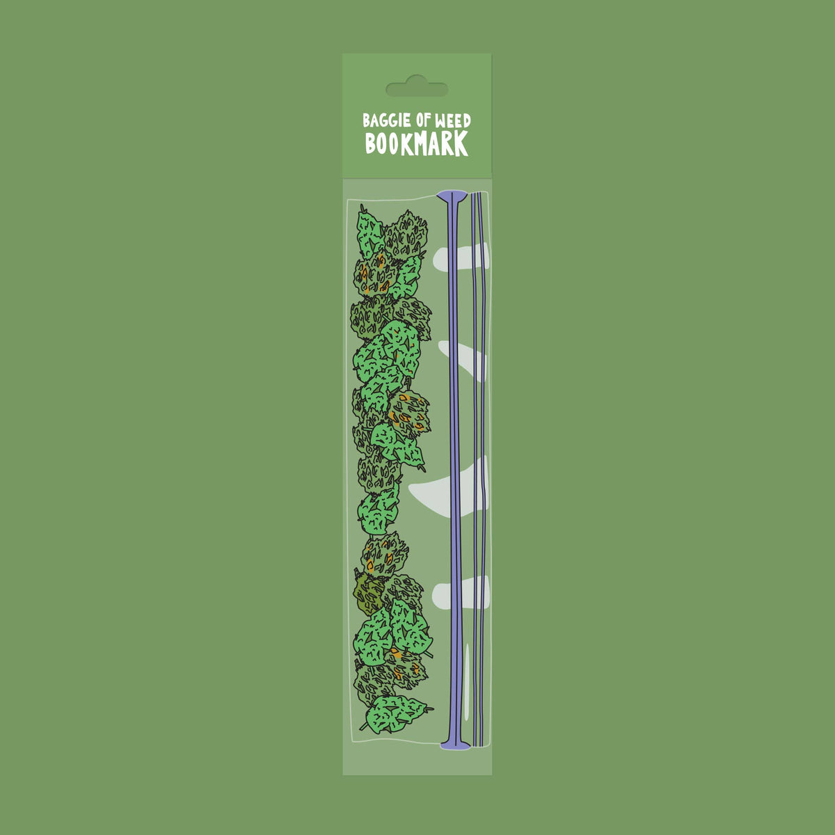 Baggie of Weed Bookmark – Vortex Souvenir