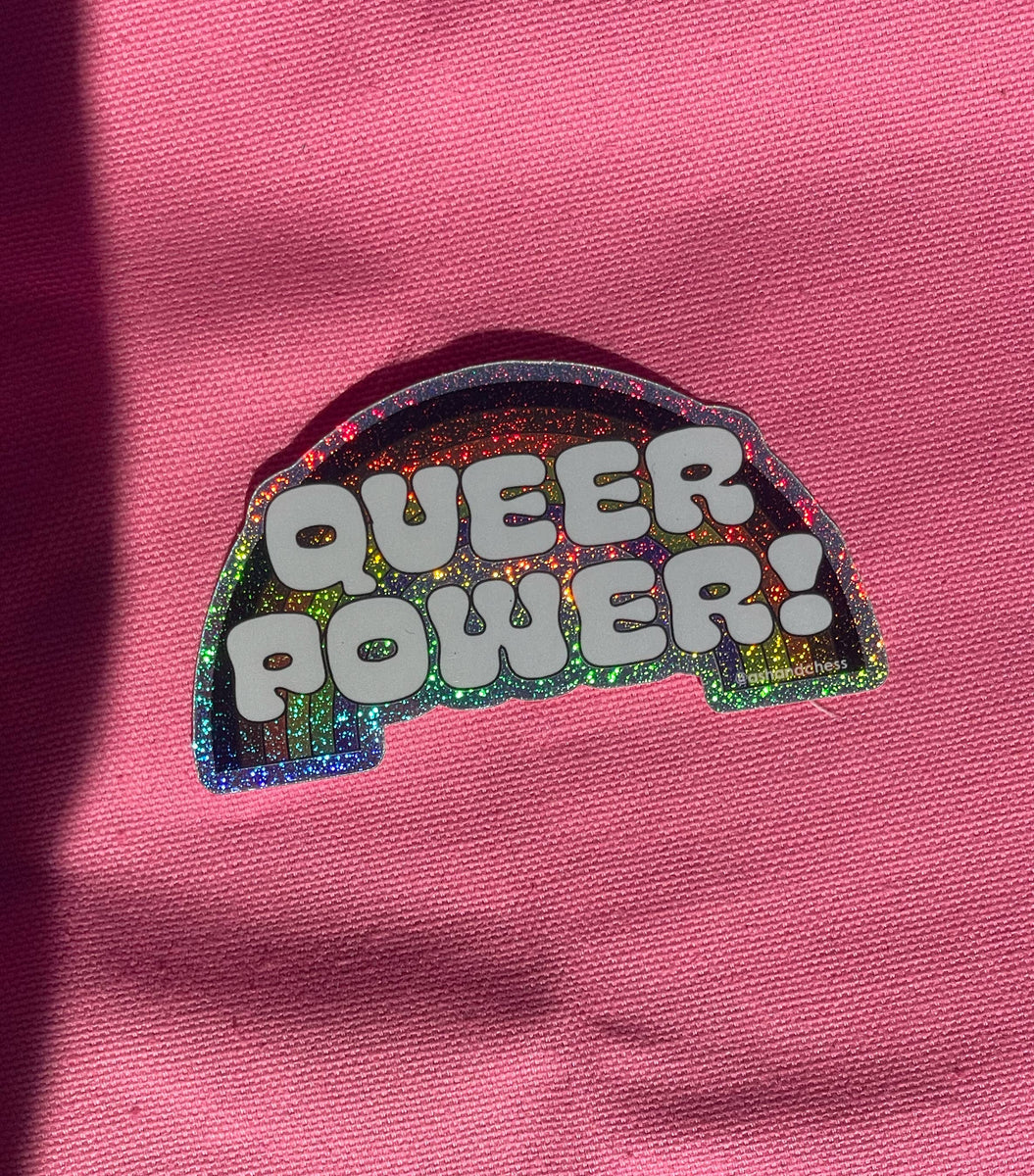 Sticker - Queer Power Sticker – Vortex Souvenir