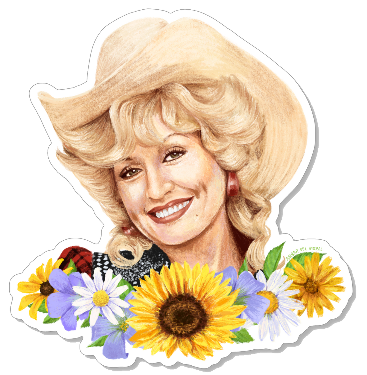 Dolly Parton Sticker – Vortex Souvenir