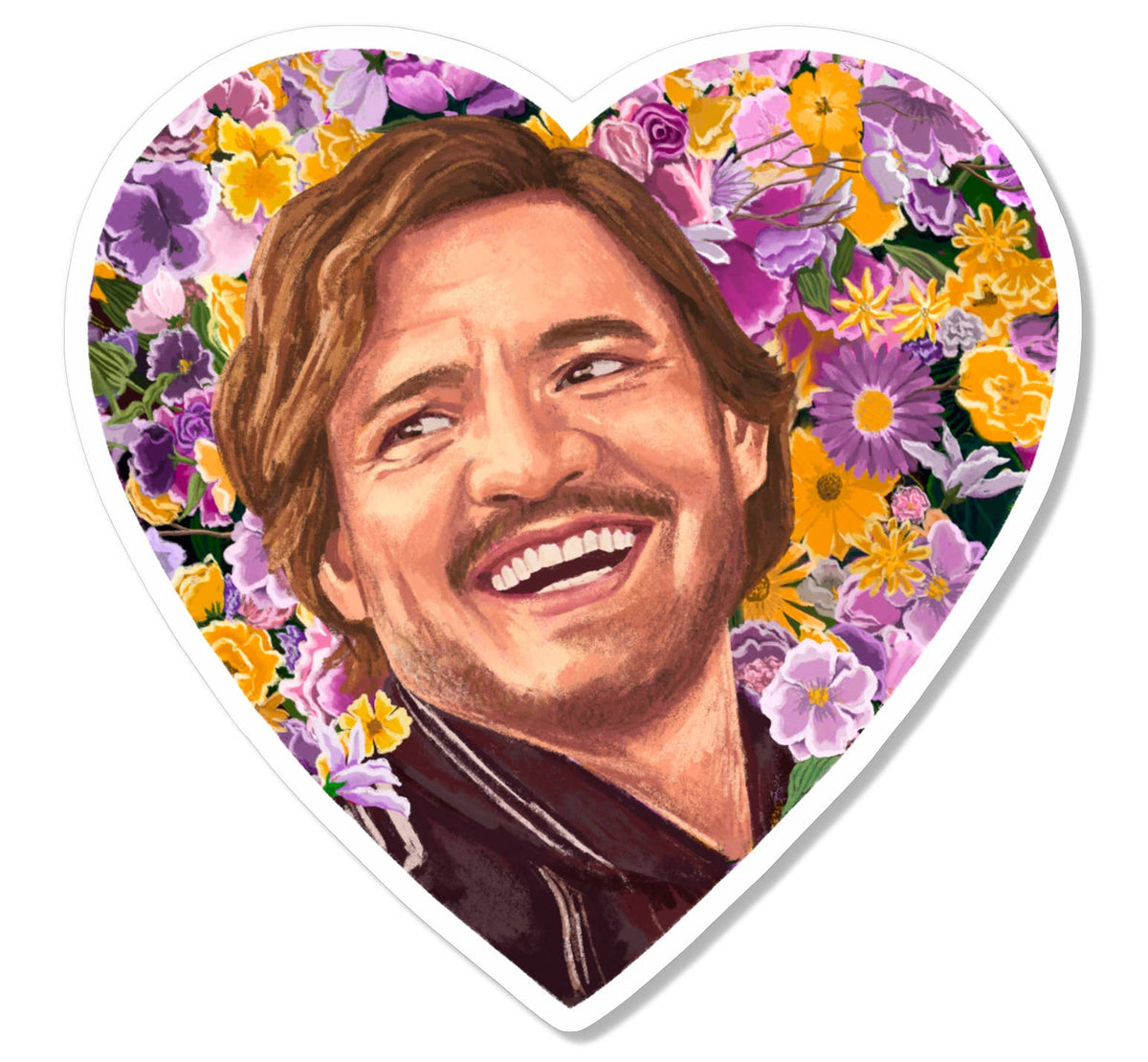 Pedro Pascal Sticker – Vortex Souvenir